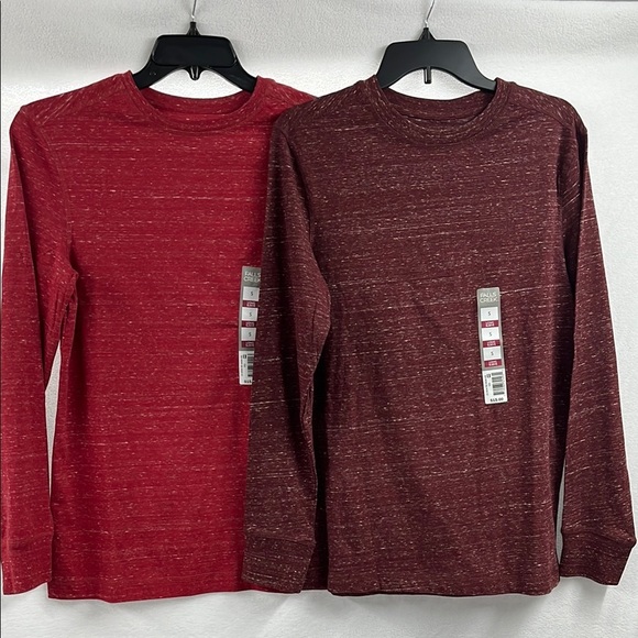 Falls Creek | Shirts | Falls Creek Red And Burgundy Long Sleeve Shirts ...